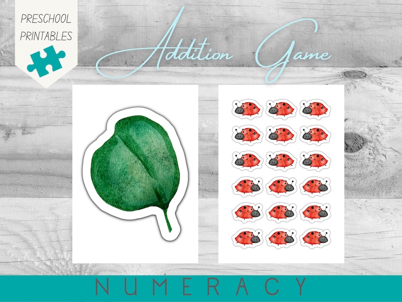Ladybirds Counting & Addition Game Activity | Homeschool Maths ...