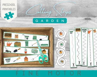 Shapes Cutting Strips | Preschool & Homeschool Activity | Fine Motor ...