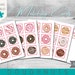 Doughnut Matching | Preschool Activity | 12 Sets | 24 Cards ...