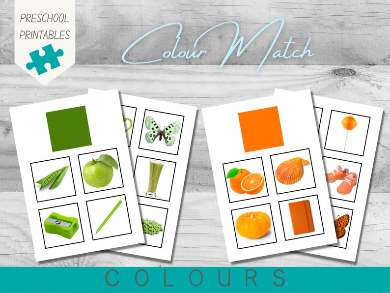 Colour Sorting Activity | 11 Colours | Matching Colours | 121 Cards 7.5 ...