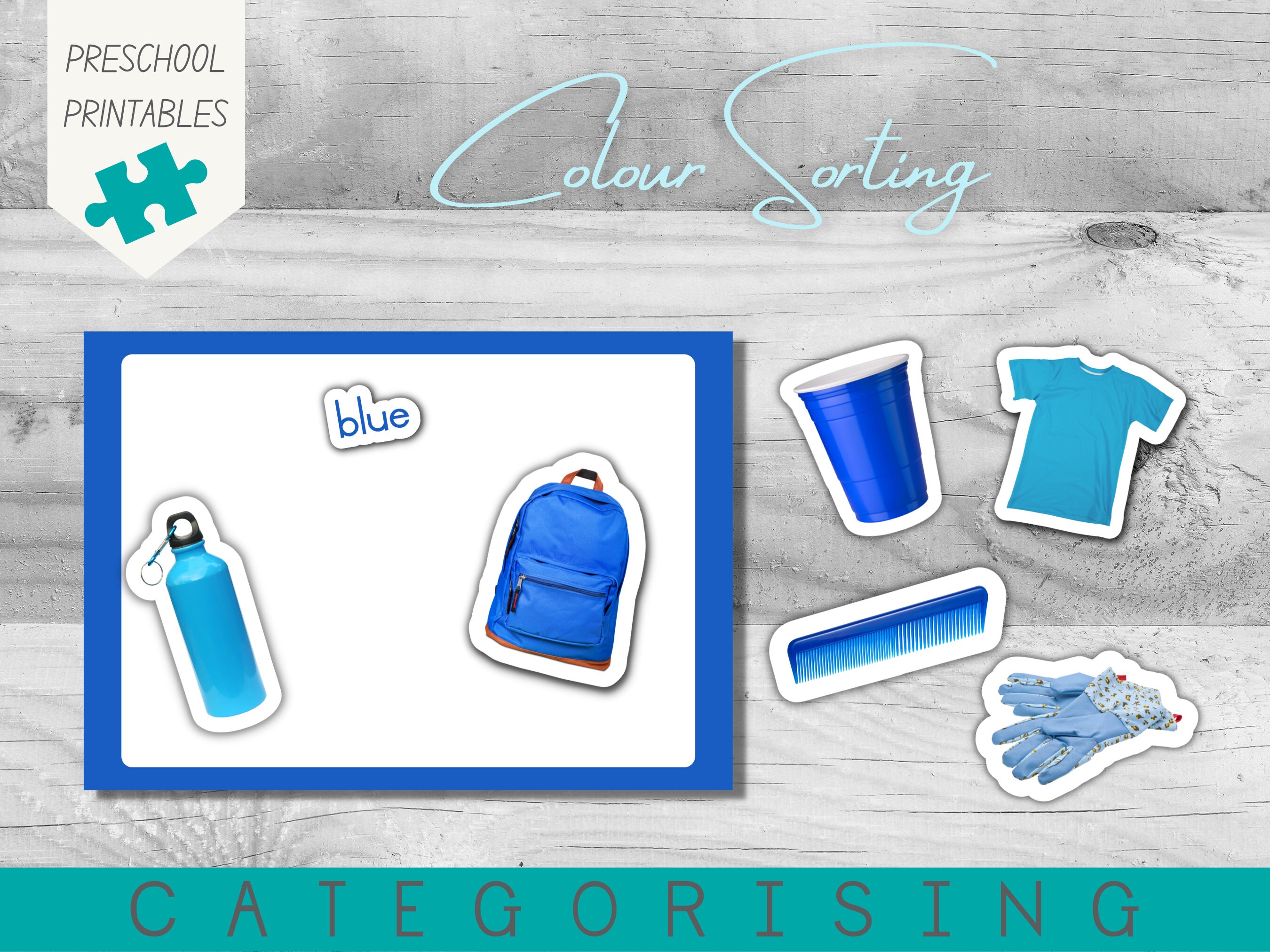 Colour Categorising and Sorting Activity | 10 Colours | Matching ...