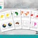 Montessori Continents | Animals of the World Bundle | Matching Cards ...