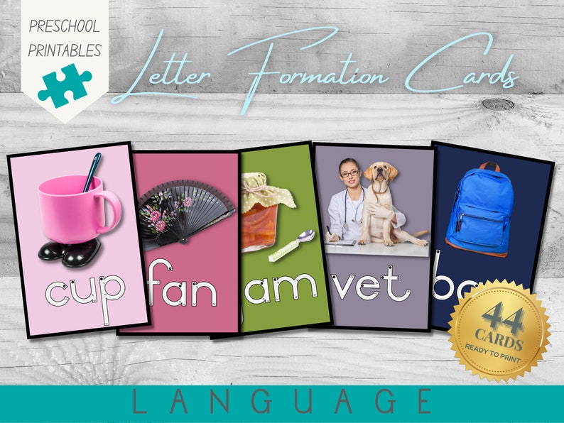 CVC Words Letter Formation Activity | Phonics | Writing Skills ...