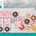 Doughnut Matching | Preschool Activity | 12 Sets | 24 Cards ...