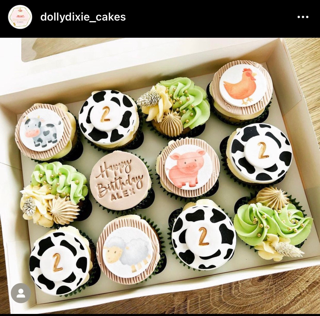 Cow Print Edible Cake Topper | Cow Pattern Edible Icing Images ...