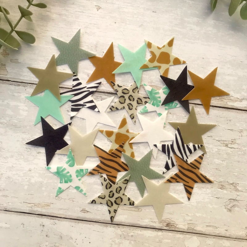 Edible Wafer Stars - Etsy UK