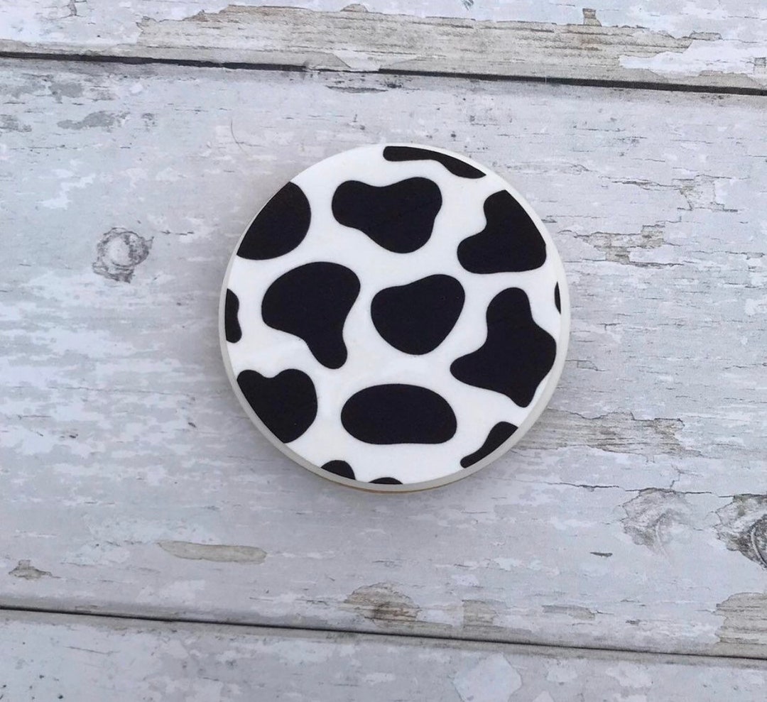 Cow Print Edible Cake Topper | Cow Pattern Edible Icing Images ...