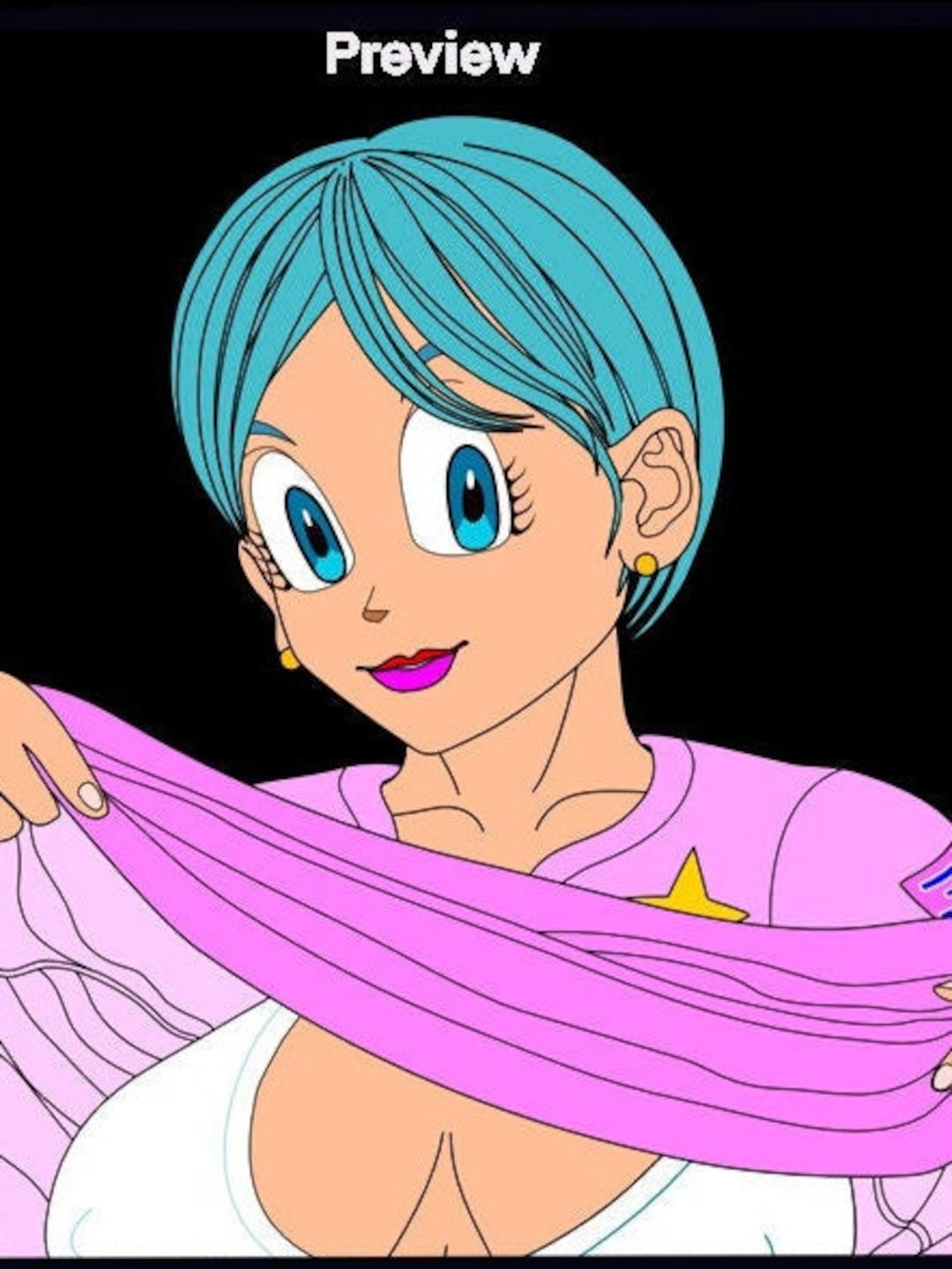 Bulmas_needs_hd. She Will Show You Her Panties If She Has To - Etsy ...