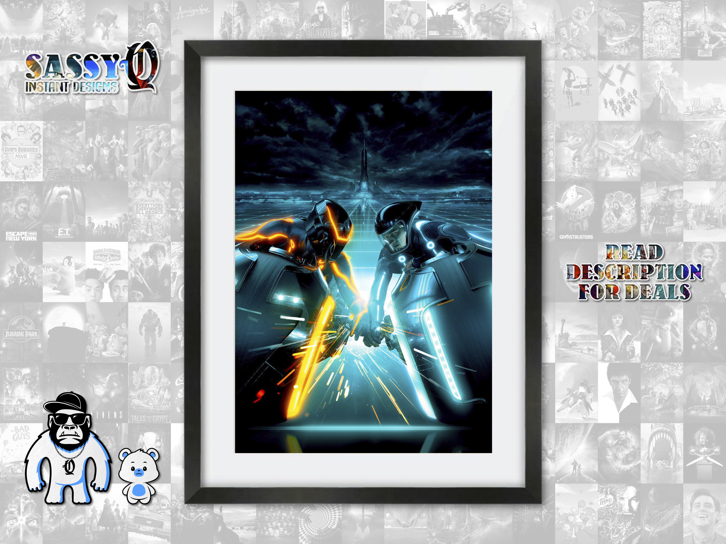 Tron Legacy 2010 Poster