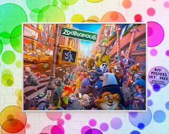 Zootropolis Art - Etsy