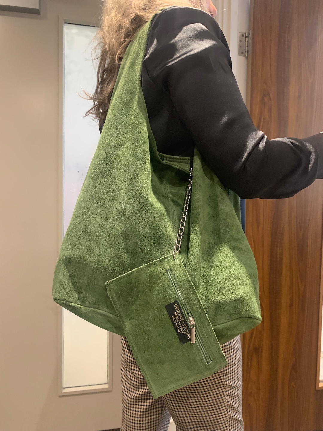 Suede Slouch Bag/hobo Bag/suede Bags / Handbags/ Large Bag - Etsy UK