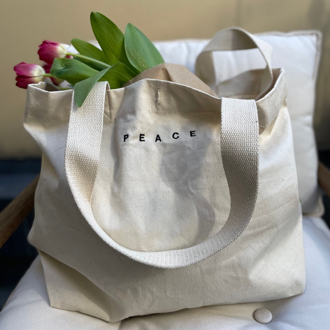 Shopper "peace" / Me-version (adults) / Large Shopping Bag ...