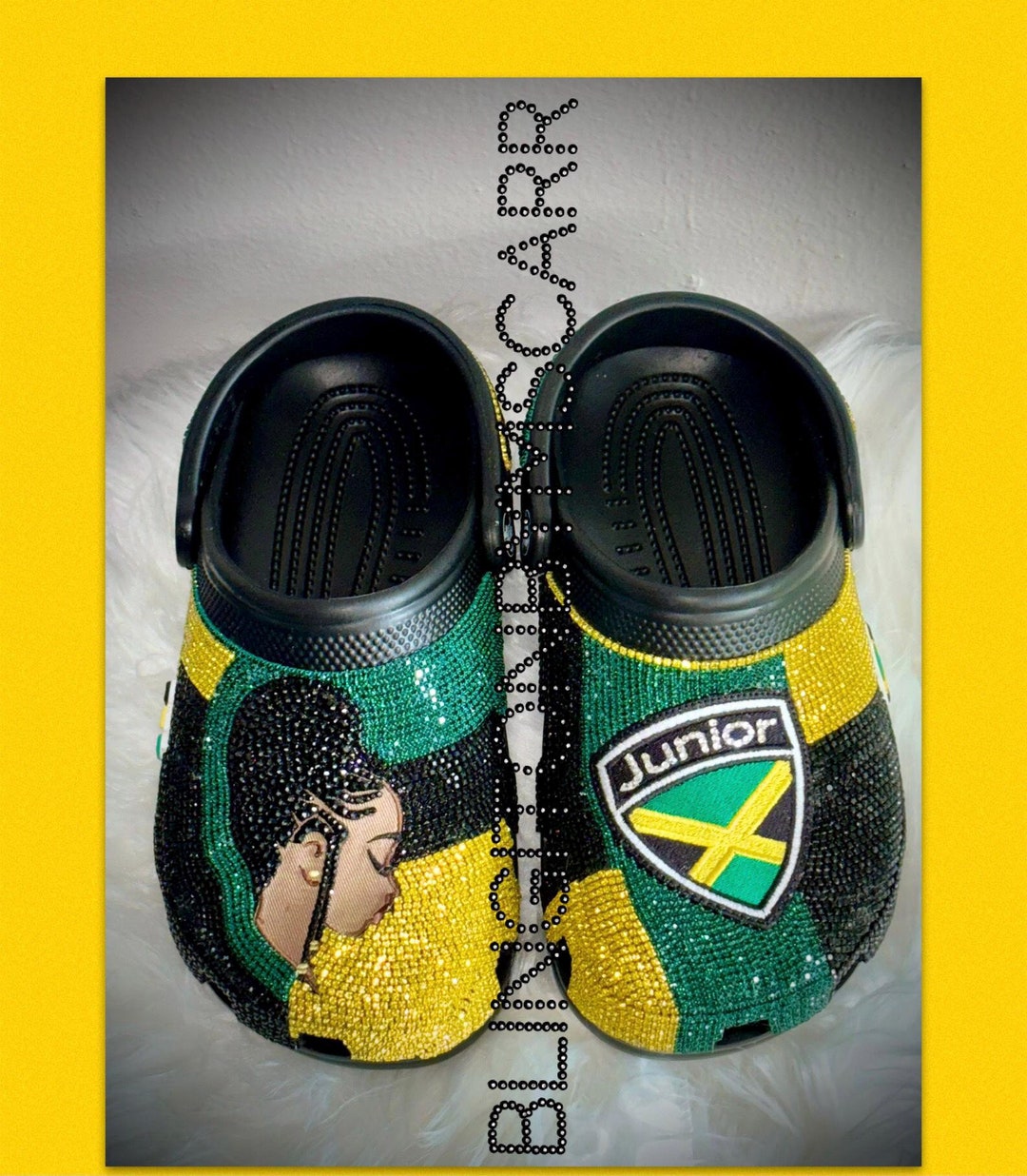 Jamaican Woman Custom Crocs - Etsy