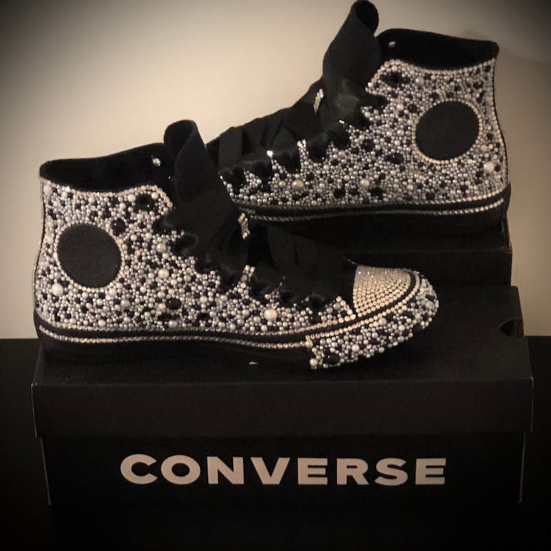 Bedazzled Sneakers Women - Etsy