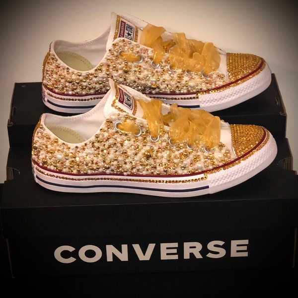 Pearl Converse - Etsy