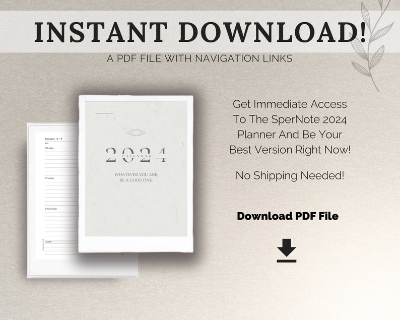 Stay Organized in Style With the Supernote Digital Planner 2024 ...