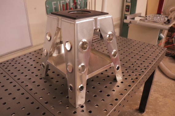 Homemade Wood Dirt Bike Stand