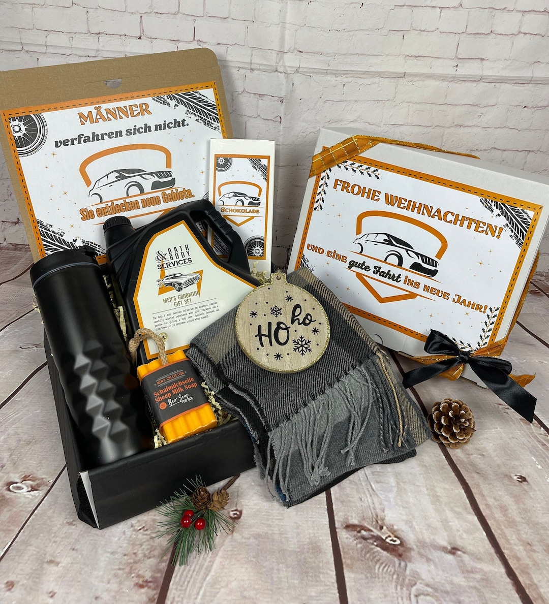 Gift Box "car Service", Christmas Gift Set, Gift Basket, Christmas Gift ...