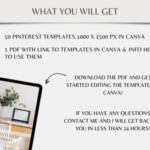 Pinterest Templates Interior Design Canva Pinterest Pin Template ...