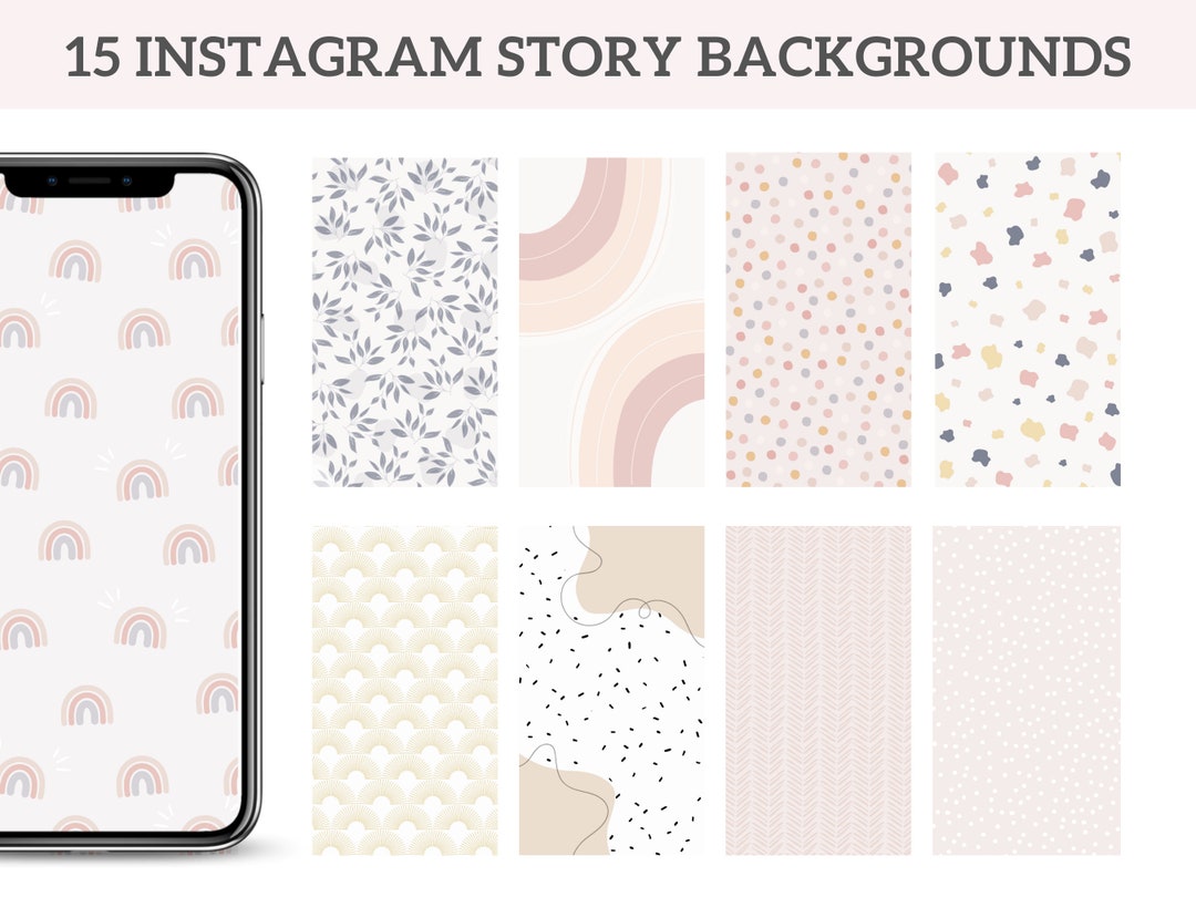15 Instagram Story Background Templates - Pattern Templates Canva ...