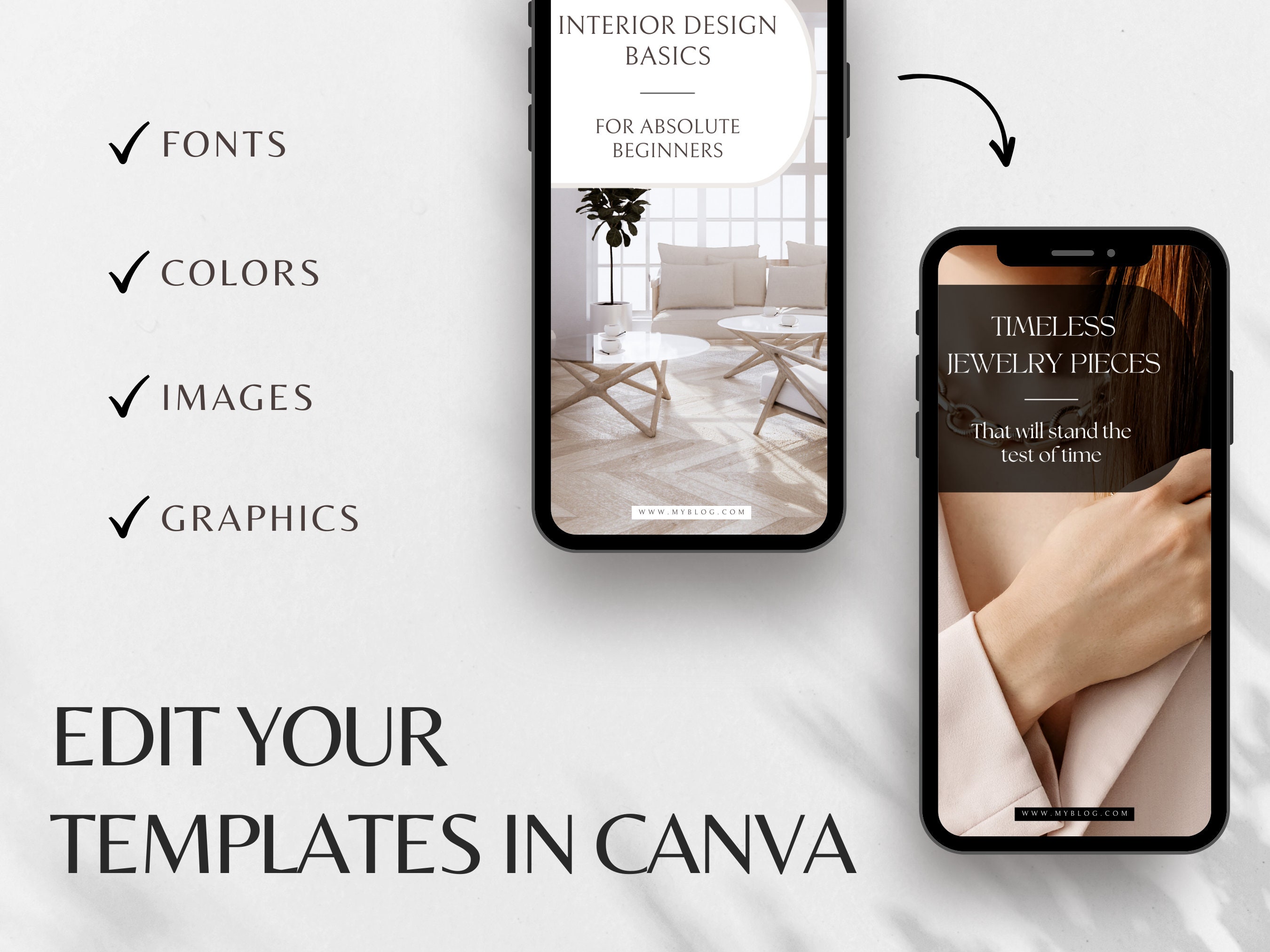 Pinterest Pin Templates Interior Pinterest Templates Canva Pinterest ...