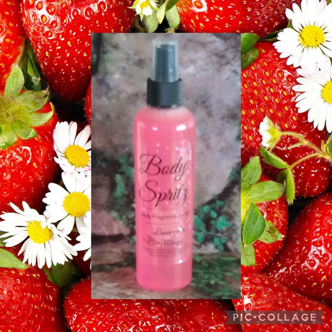 Strawberry Body Spritz: Fruit Fragrance Spray - Etsy