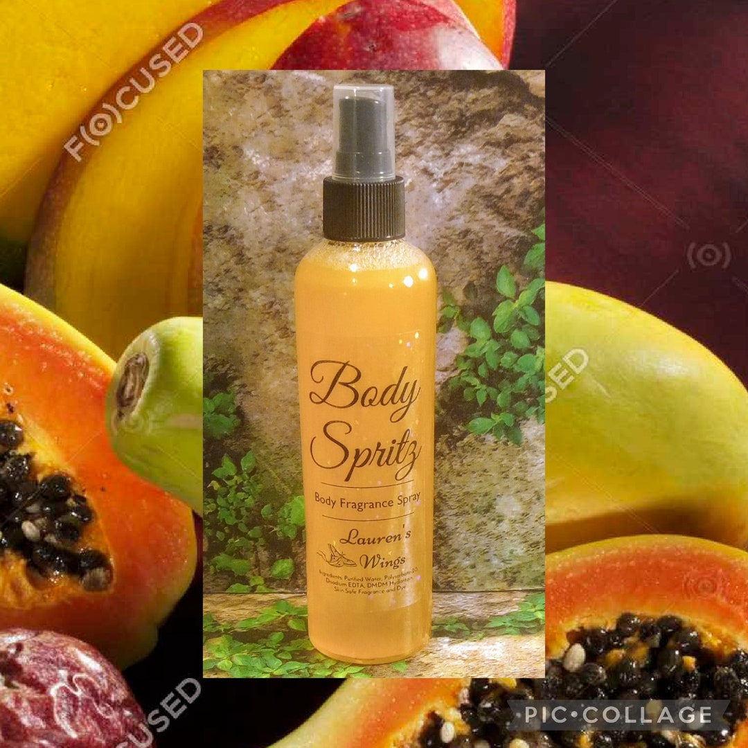 Mango Papaya Body Spritz: Sun-kissed Mango and Papaya With Lime ...
