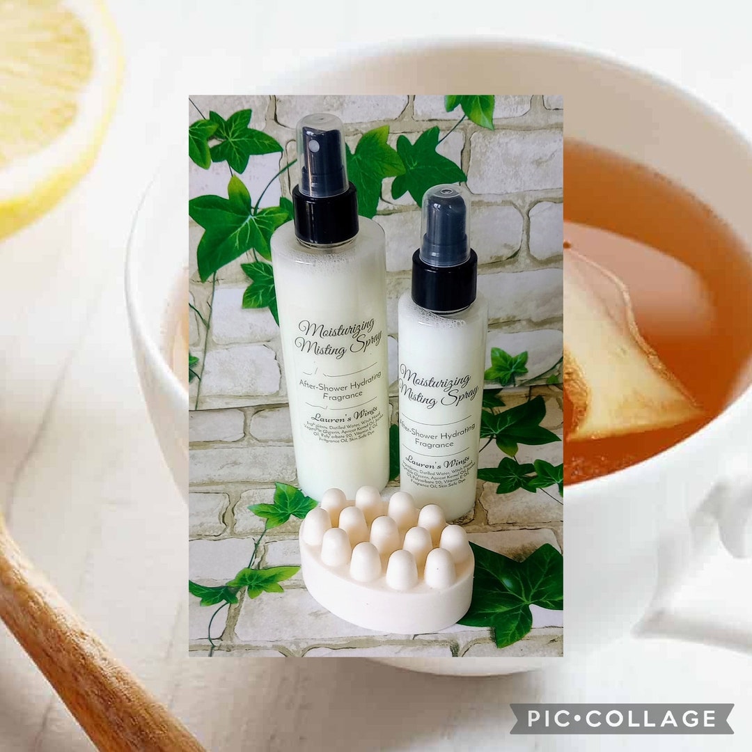 White Tea & Ginger AFTER SHOWER Misting SPRAY Blend of Skin - Etsy