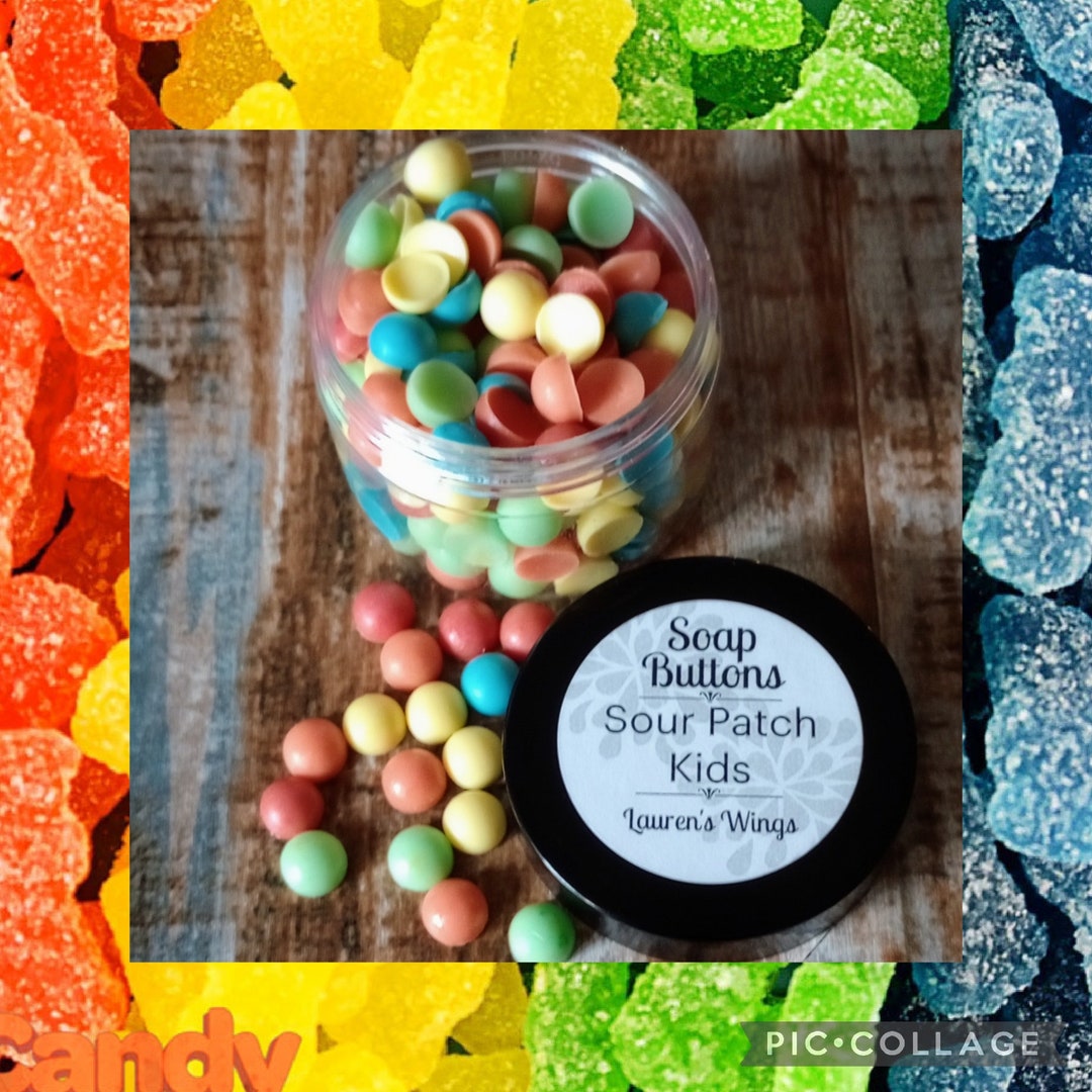 Sour Patch Kids SINGLE USE SOAPS, One Time Use Soap Buttons, Fun ...