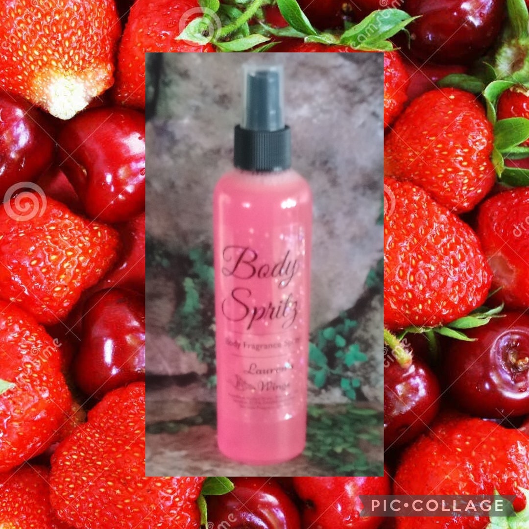 Bird of Paradise Body Spritz: Strawberry, Cherry and Vanilla in a Juicy ...
