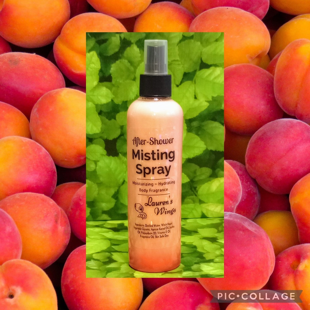 Georgia Peach AFTER-SHOWER Misting SPRAY: Juicy Ripe Peach Slices ...