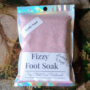 Breezy FIZZY FOOT SOAK, Spa Foot Treatment, Love Token, Plumeria ...