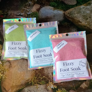 Breezy FIZZY FOOT SOAK, Spa Foot Treatment, Love Token, Plumeria ...