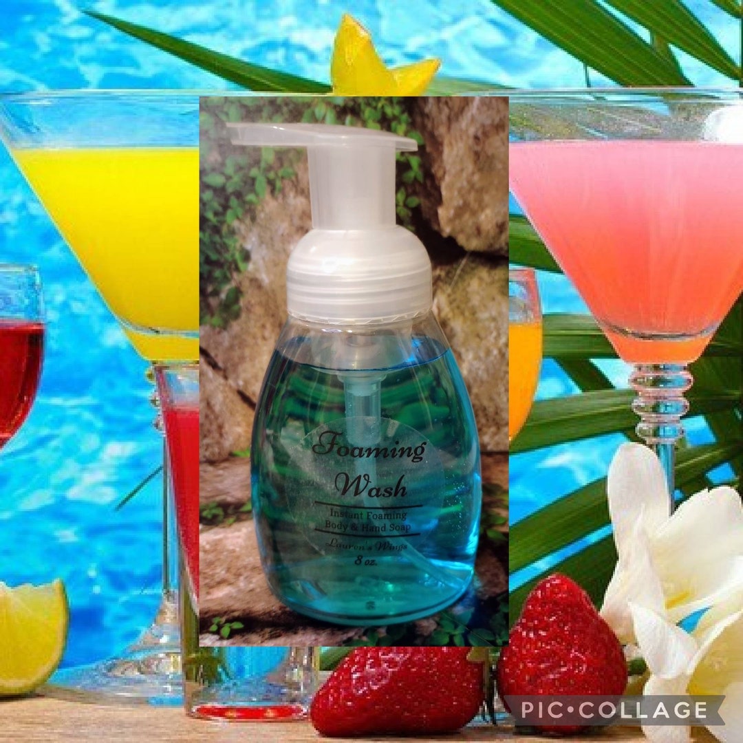 Bahama Fizz FOAMING SOAP 8 Oz. Instant Foaming Body & Hand Soap ...