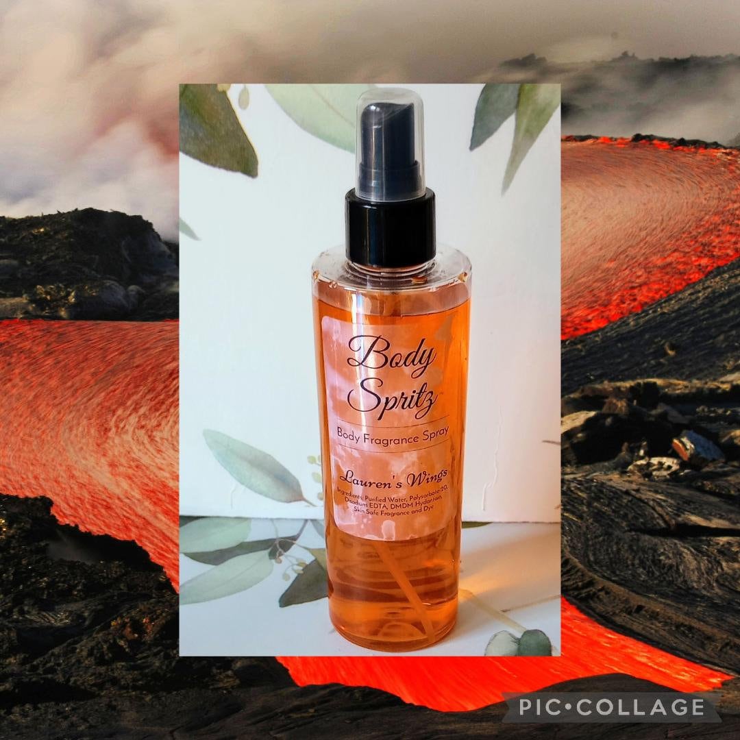 Lava Flow BODY SPRITZ Fragrance SPRAY, Instant Burst of Fragrance ...