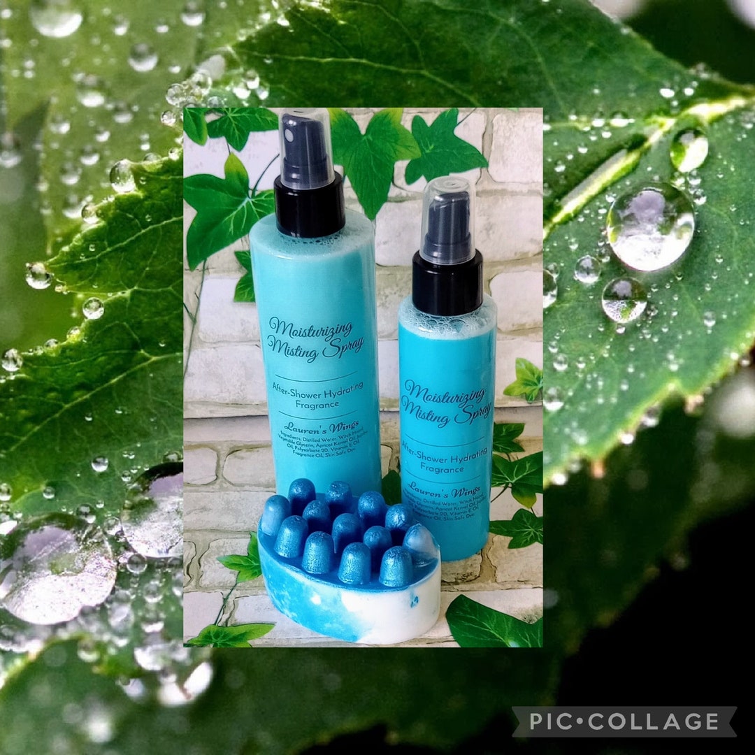 Drops of Rain AFTER SHOWER Misting SPRAY, Blend of Skin Soothing Oils ...