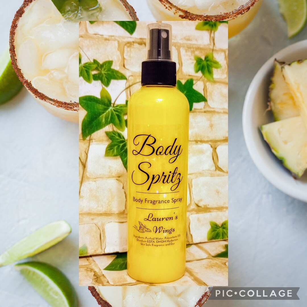 Vanilla Pineapple Margarita Body Spritz: Creamy Pineapple and Vanilla ...