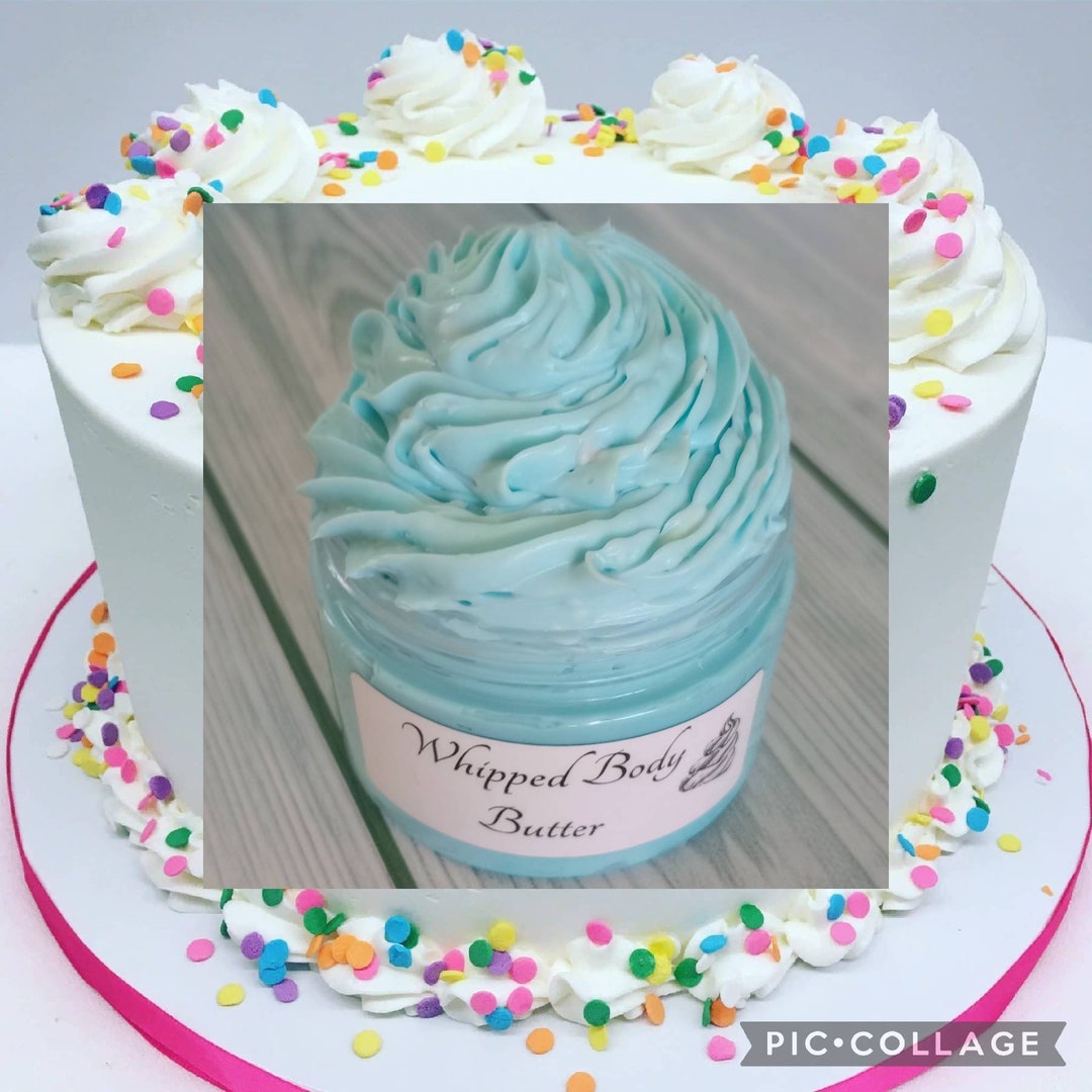 Birthday Cake Whipped Body Butter OR Sugar Scrub OR Both as Set: Rich ...