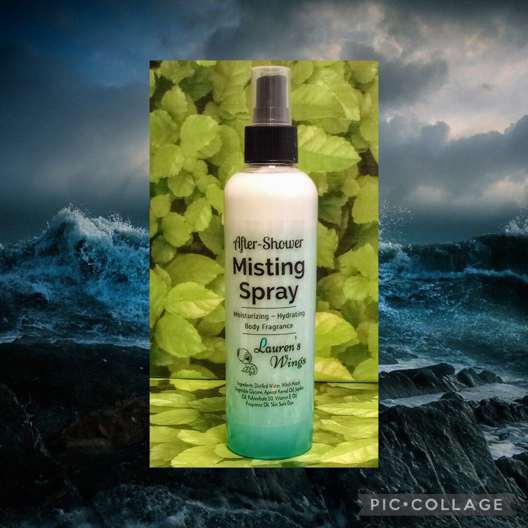 Stormy Black Sea AFTER SHOWER Misting SPRAY, Blend of Skin Soothing ...