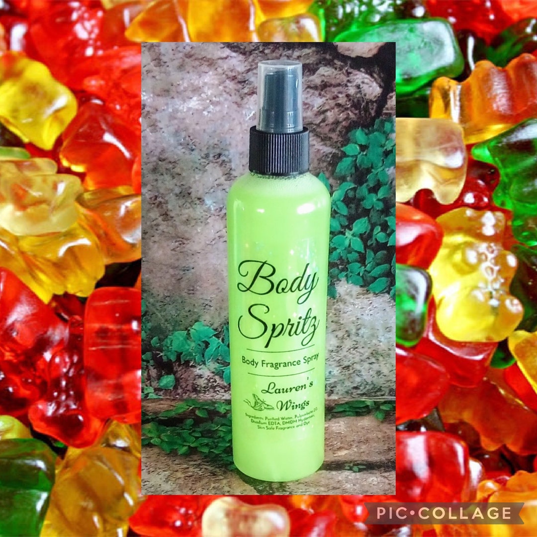 Gummy Bears Body Spritz: Berry Sorbet and Citrus With Sugared Vanilla ...