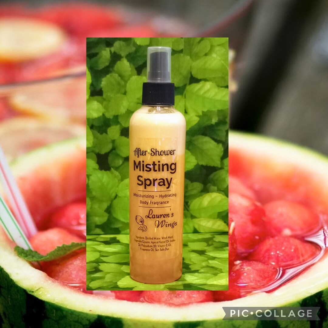 Watermelon Punch AFTER SHOWER Misting SPRAY, Blend of Skin Soothing ...