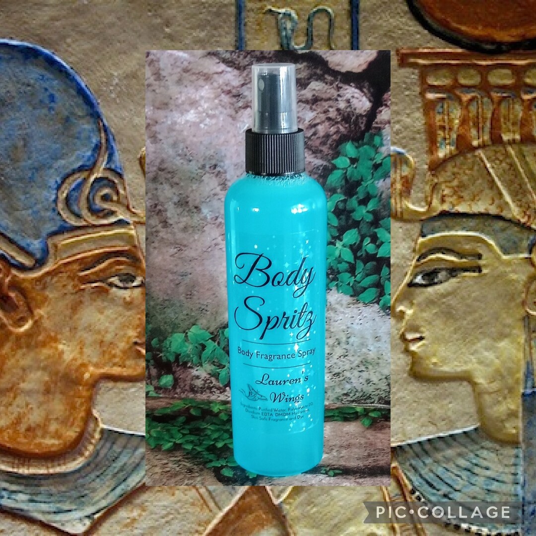 Pure Egyptian BODY SPRITZ Fragrance SPRAY, Instant Burst of Fragrance ...