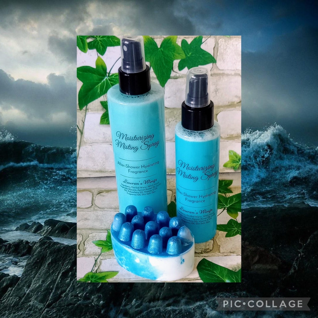 Stormy Black Sea AFTER SHOWER Misting SPRAY Blend of Skin - Etsy