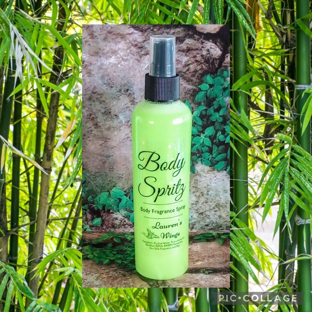 Bamboo Body Spritz: Citrus and Florals in a Green Breeze. Instant Body ...