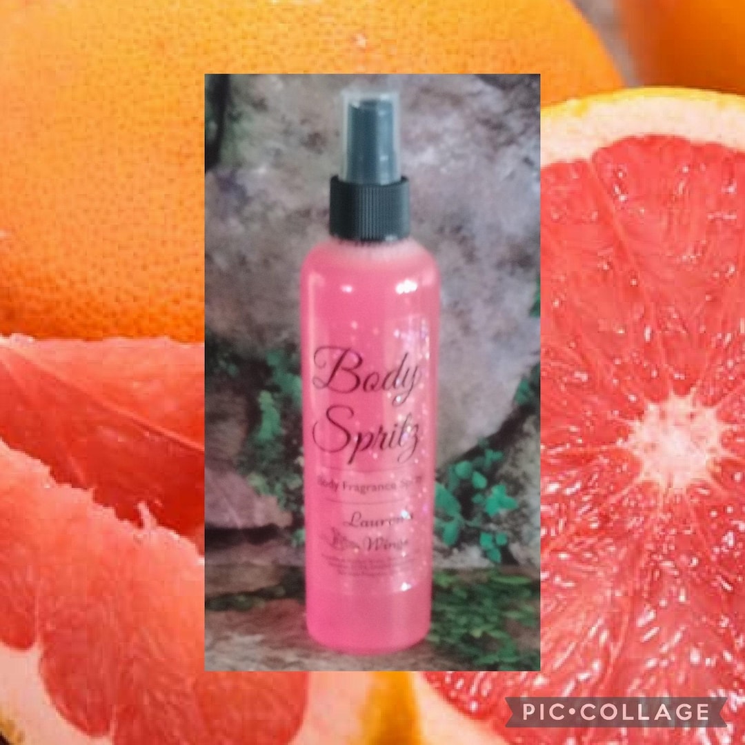 Grapefruit Body Spritz: Bright, Juicy Grapefruit With Citrus Zing ...
