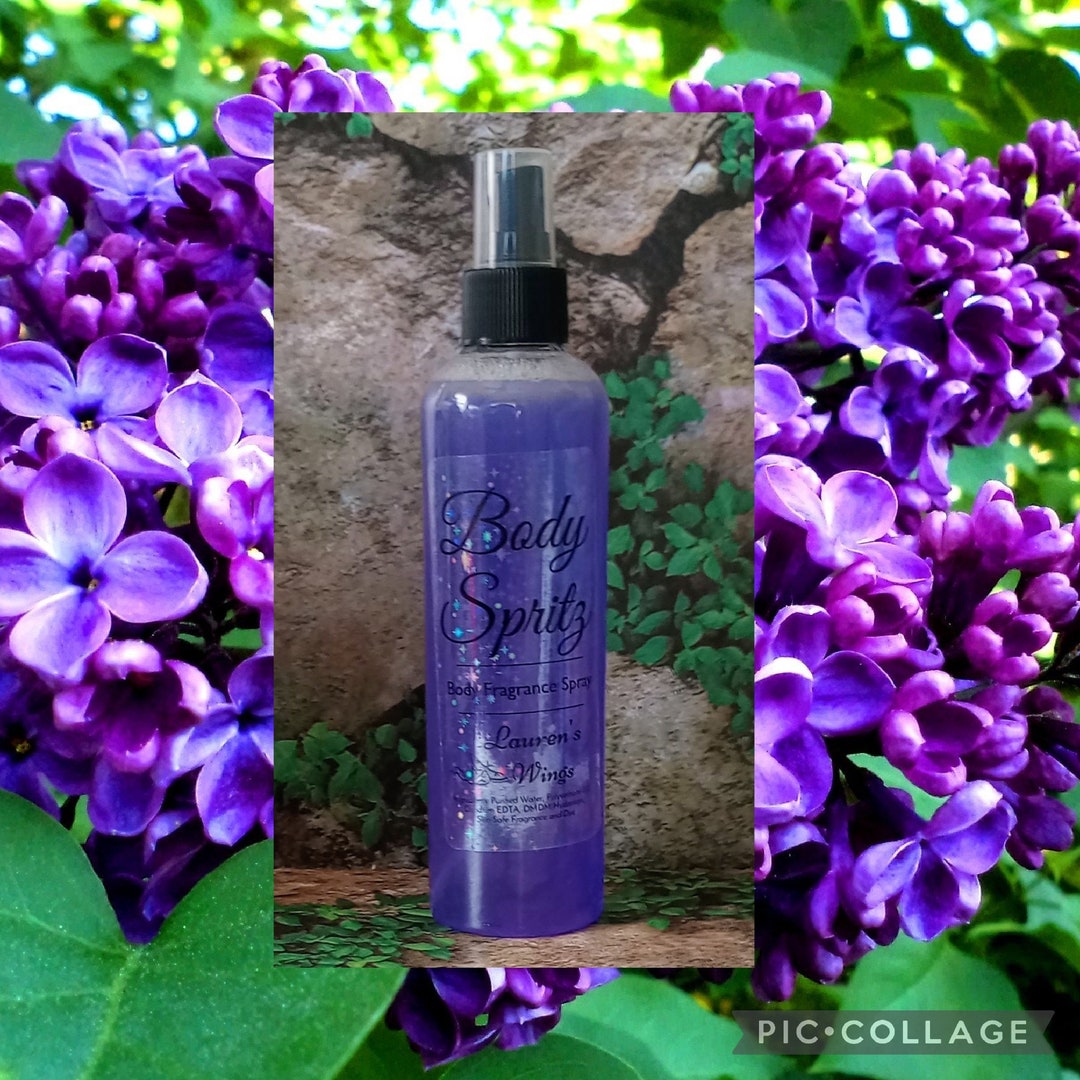 Soft Lilac Body Spritz: Lilac, Mandarin and Bamboo With Sheer Musk ...
