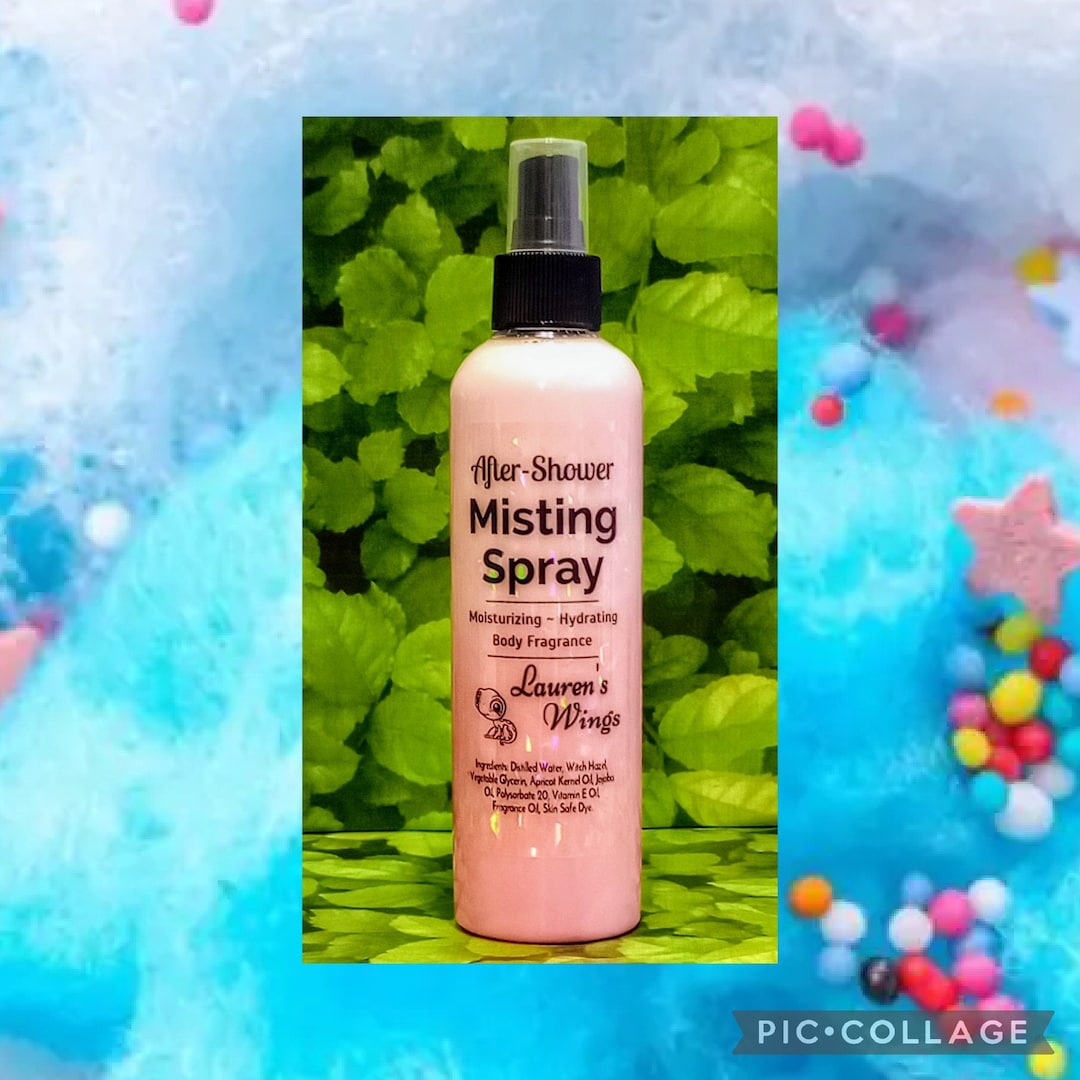 Cotton Candy AFTER-SHOWER Misting SPRAY: Sweet Vanilla and Fruit ...