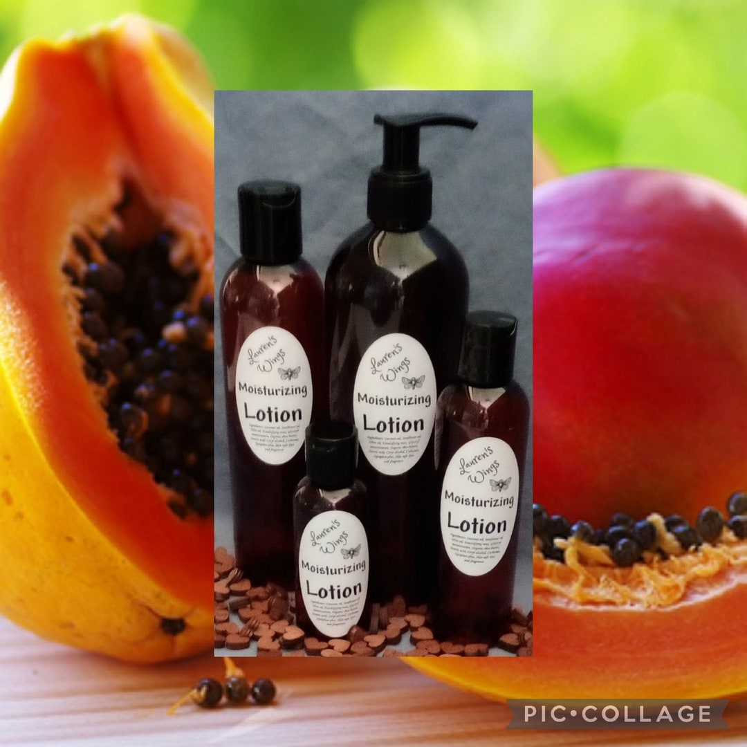 Mango Papaya MOISTURIZING LOTION, Smooth Texture, Lasting Scent ...