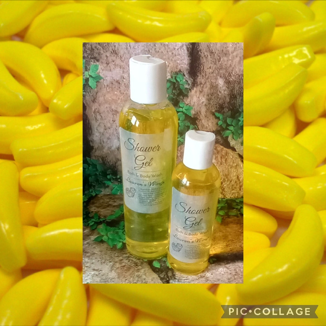 Banana Shower Gel Long Lasting Scented Body Wash Scent Of A Etsy