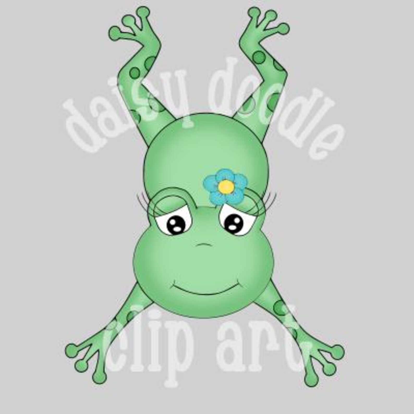 Summer Frog Clipart, Includes 14 Frog Images, Frog Clipart, Spring Frog ...